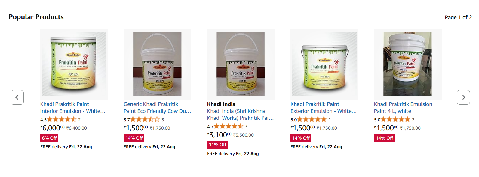 Natural Paint - Prakratik Paint